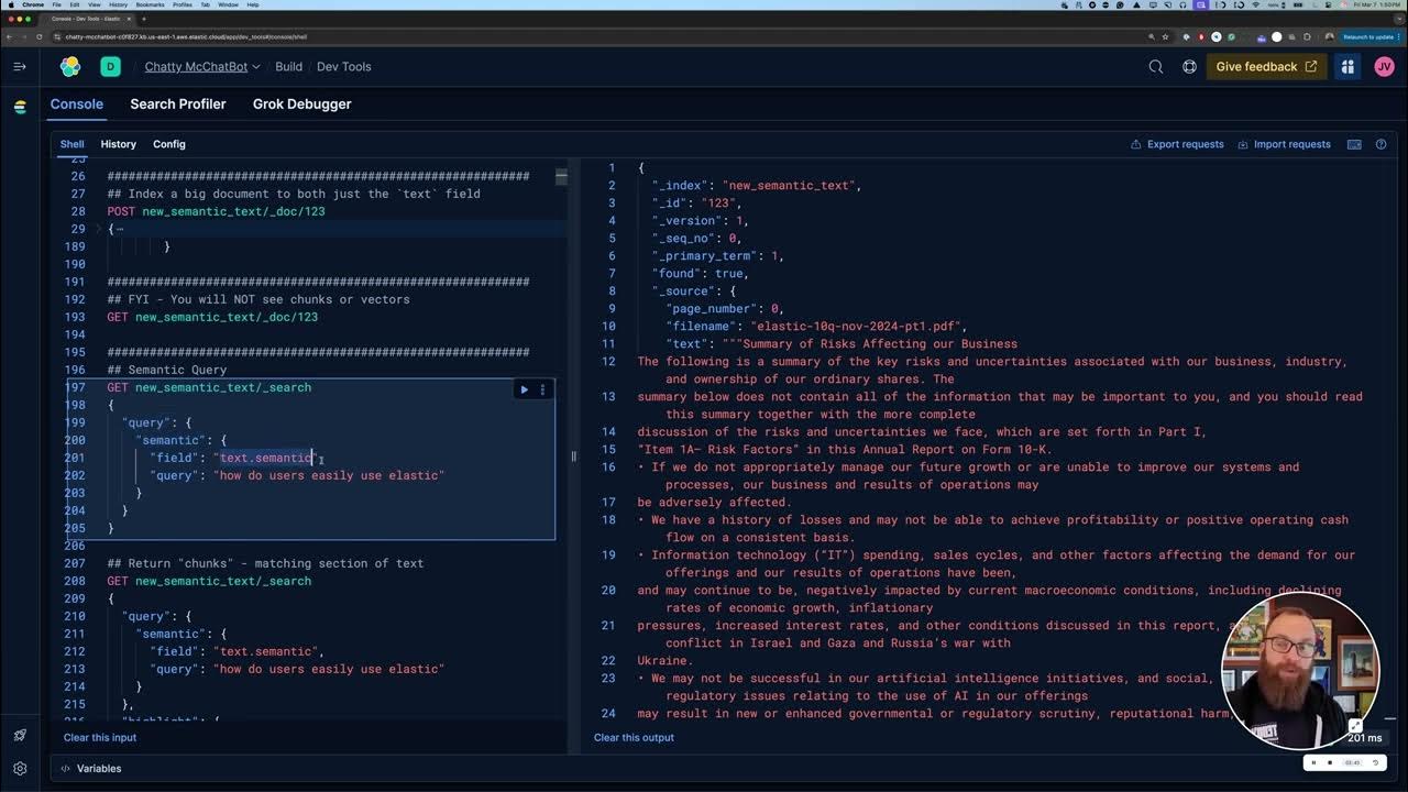 Elasticsearch Semantic Text Field Type: GA Changes in 8.18 and Serverless - YouTube