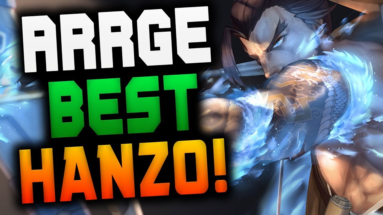 ARRGE BEST HANZO GAMEPLAY! [ OVERWATCH SEASON 18 TOP 500 ] - YouTube