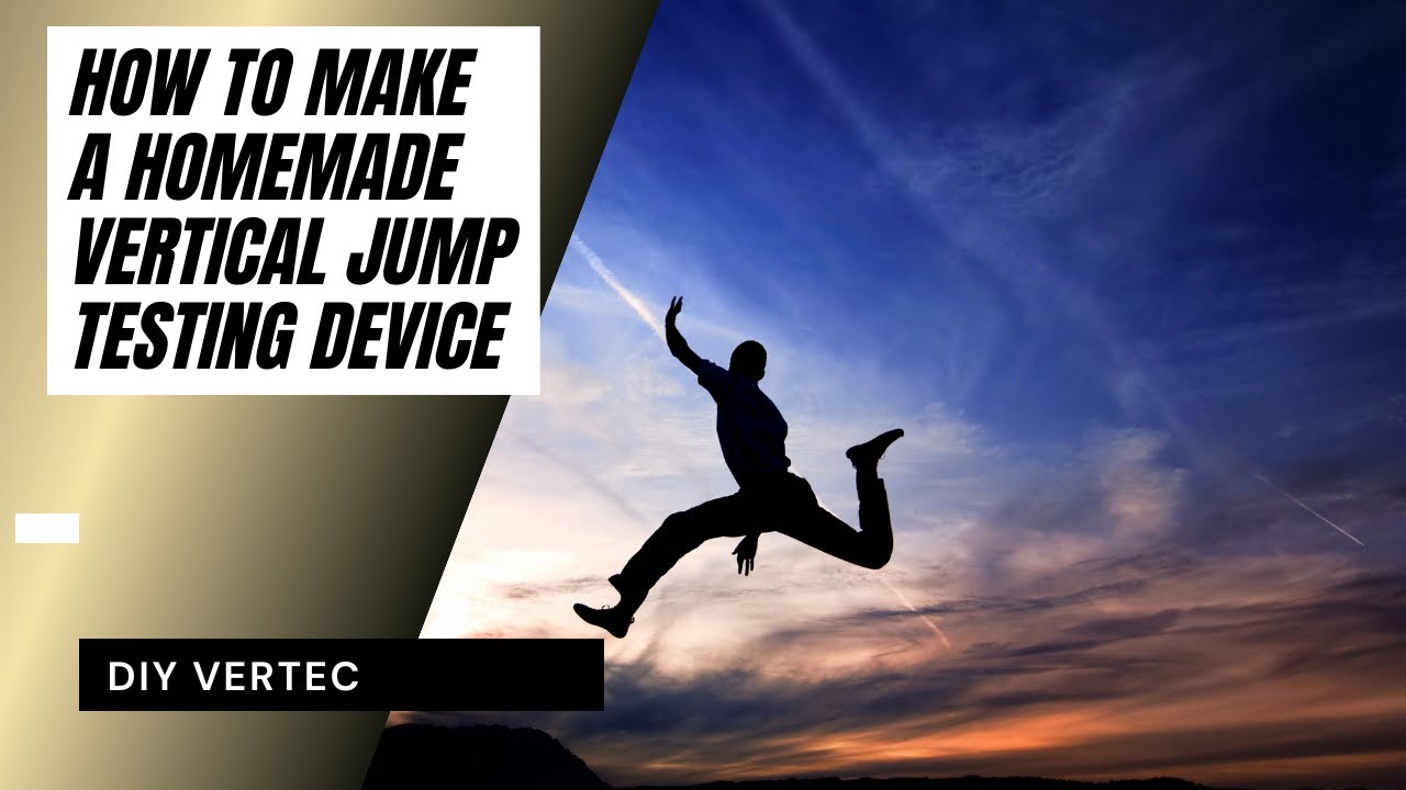 How To Make a Homemade Vertical Jump Testing Device - YouTube