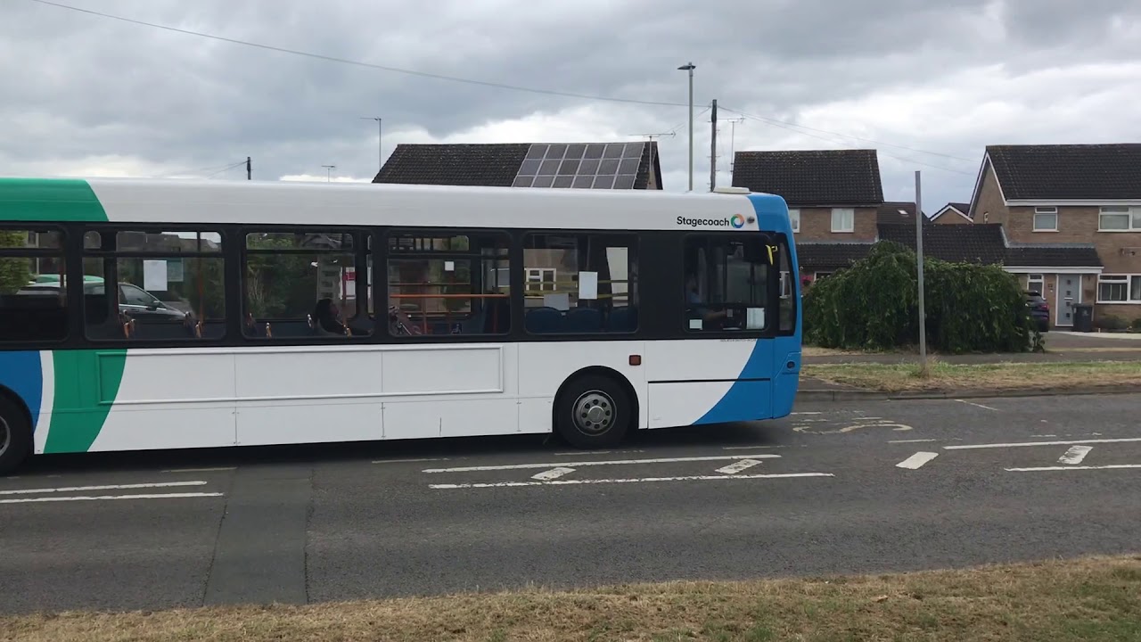 STAGECOACH NEW LIVERY IN QUEDGELEY,GLOS 040620 - YouTube