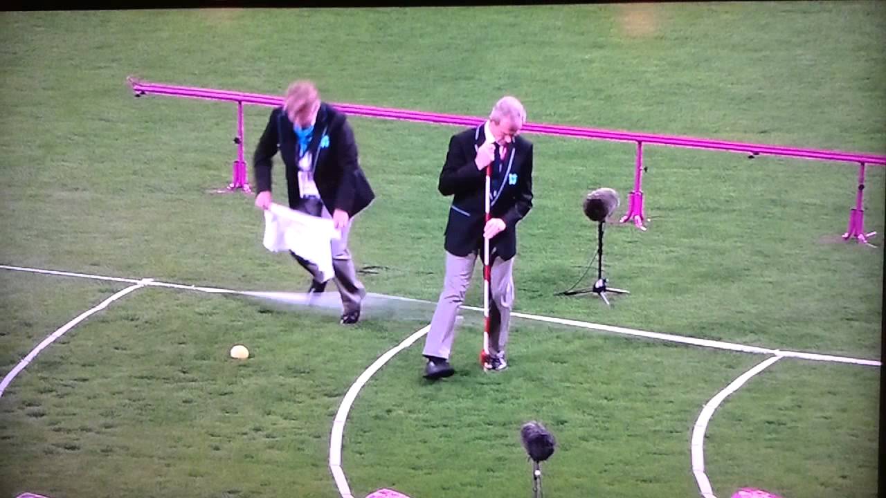 Shotput fail - YouTube