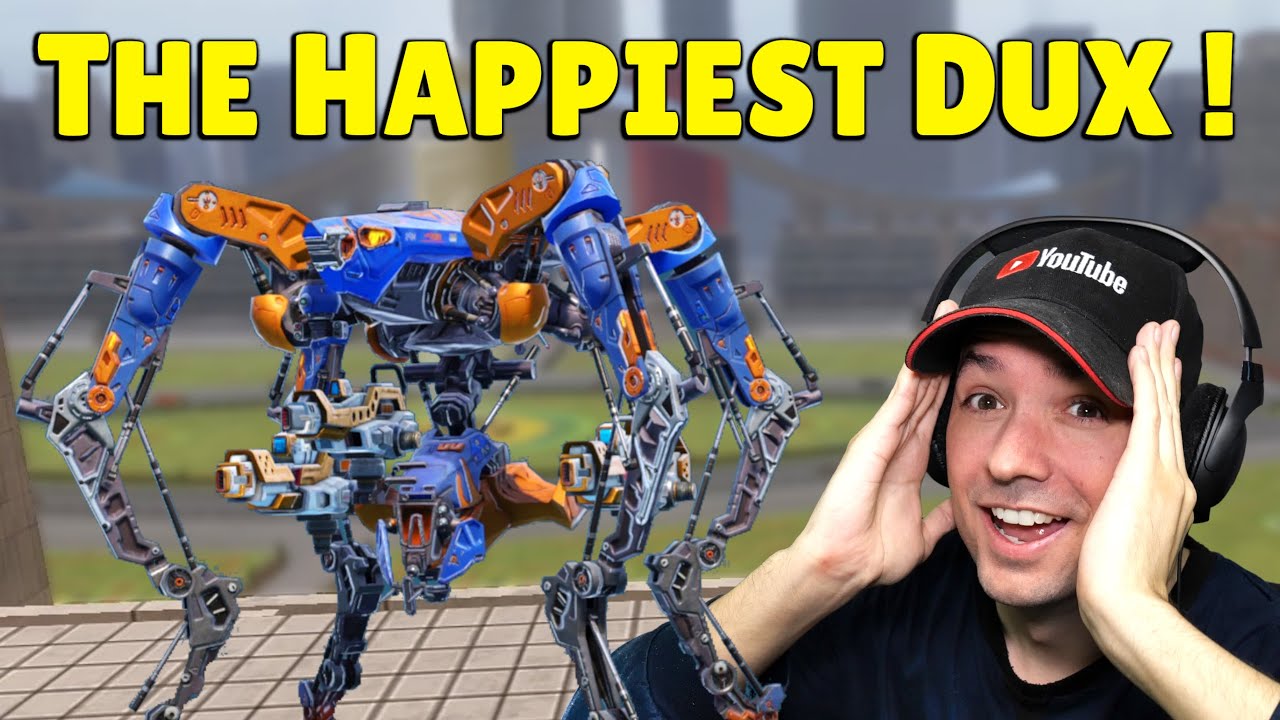 HAPPY DUX is INSANE! War Robots Fun Manni Gameplay WR - YouTube