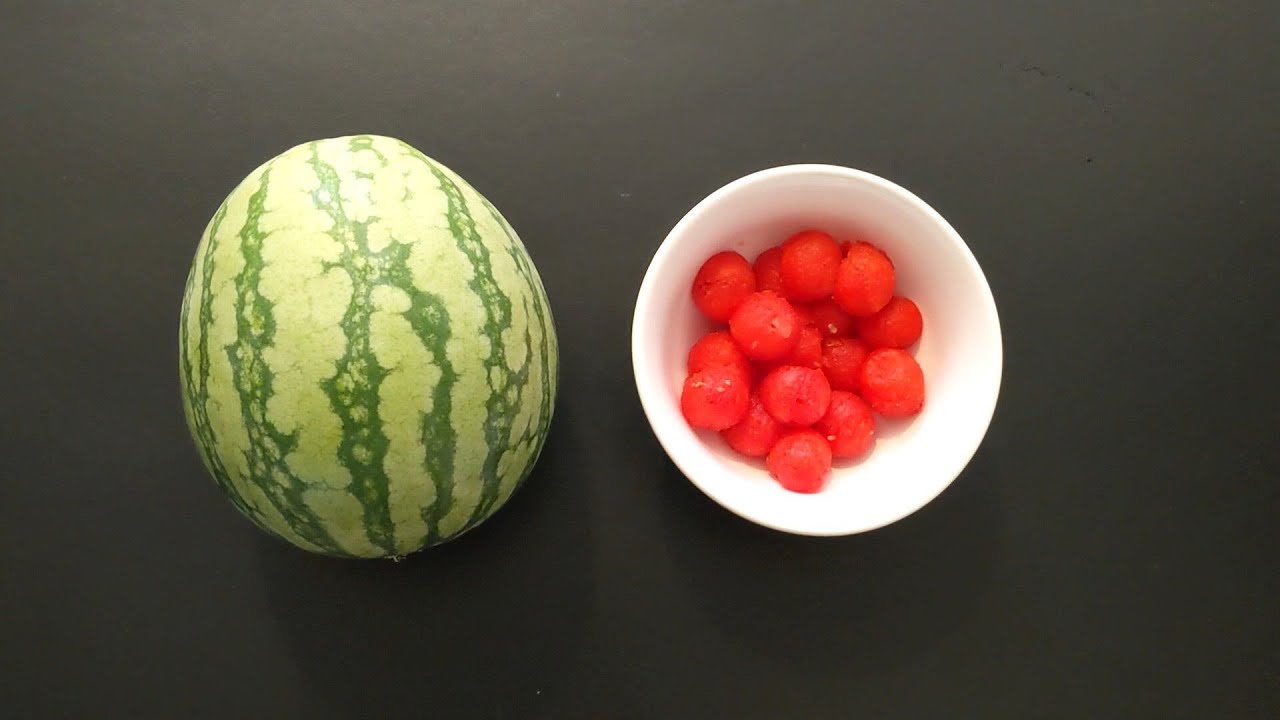 Watermelon Balls 🍉 - YouTube
