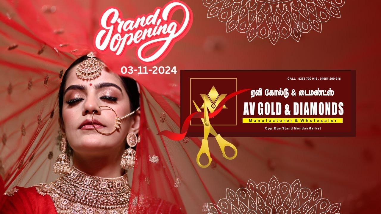 AV GOLD AND DIAMOND - GRAND OPENING - YouTube