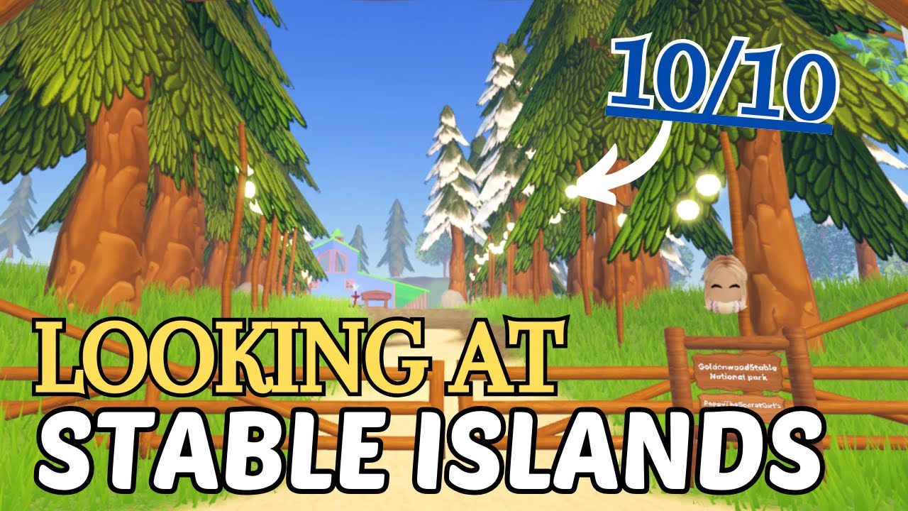 CHECKING OUT RANDOM PLAYERS STABLE ISLANDS! | Wild Horse Islands - YouTube