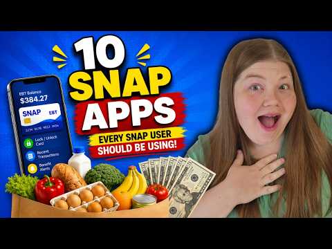 STOP Paying Full Price: 10 Must-Have Apps for SNAP