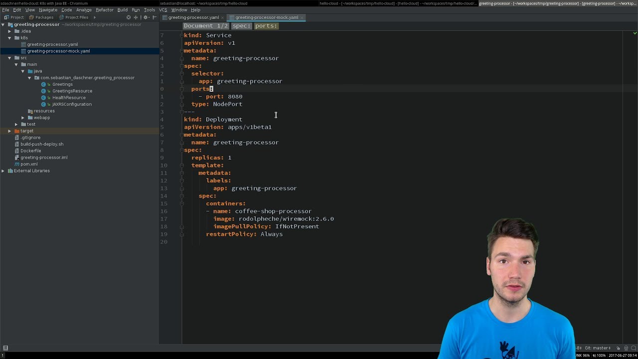 Acceptance tests with WireMock & Kubernetes - YouTube