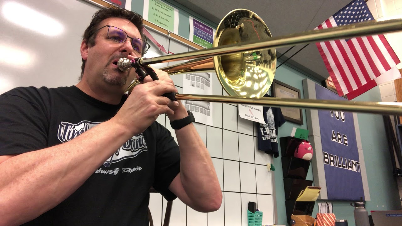 Trombone First Notes - Lines 9 & 10 - YouTube