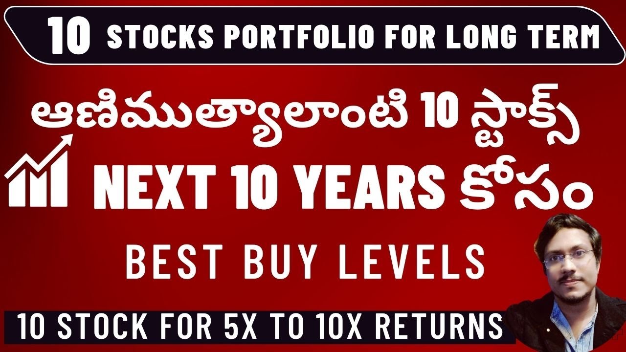 10 STOCK PORTFOLIO FOR 10X RETURNS | Best Long Term Stock Porrtfolio ...