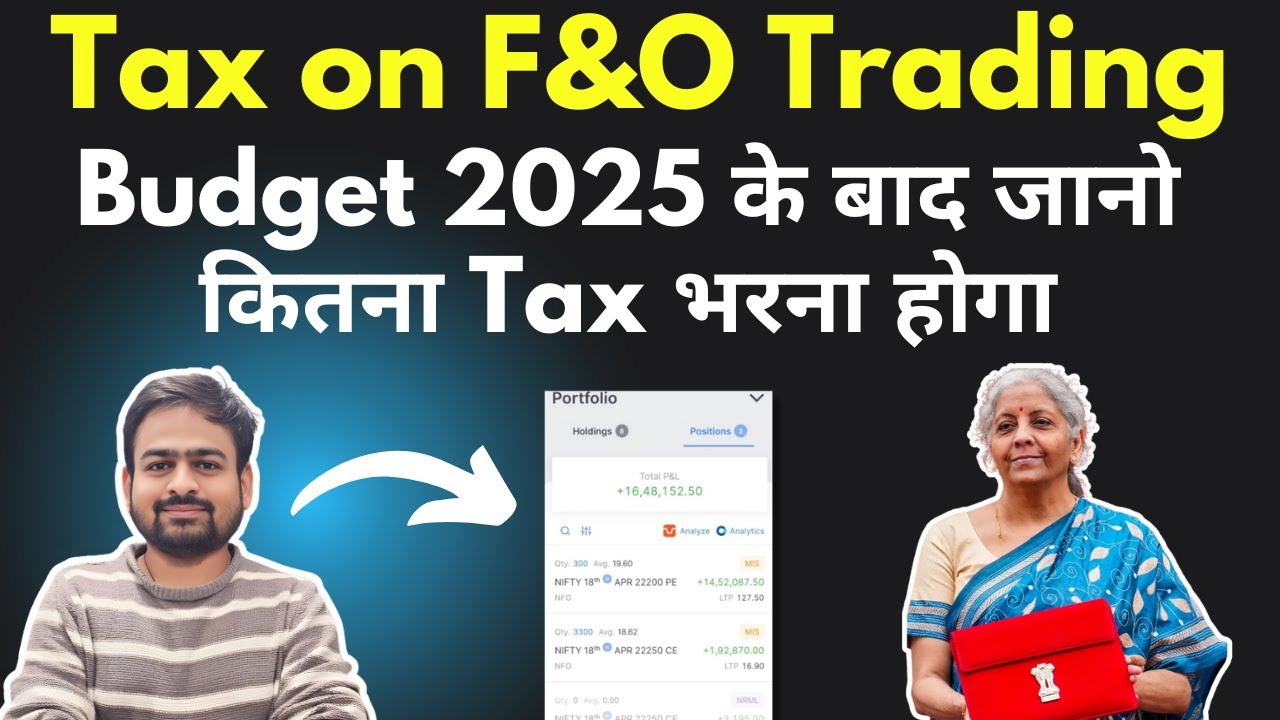 Income Tax on F&O Trading in India | Income Tax on Option Trading | F&O ...