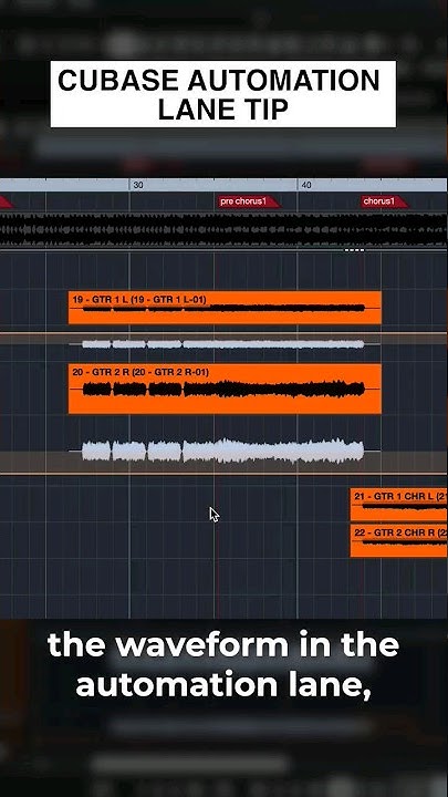 CUBASE Automation Lane TIP - YouTube