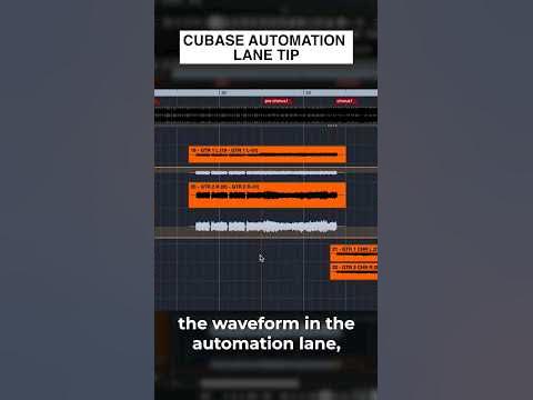 CUBASE Automation Lane TIP - YouTube