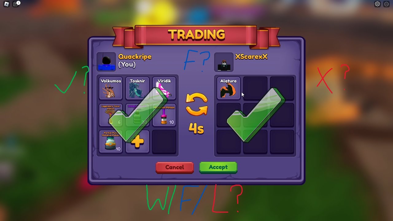 Trading My Viri (Viridik) And Adds For An Ala (Alatura) (Roblox Dragon ...