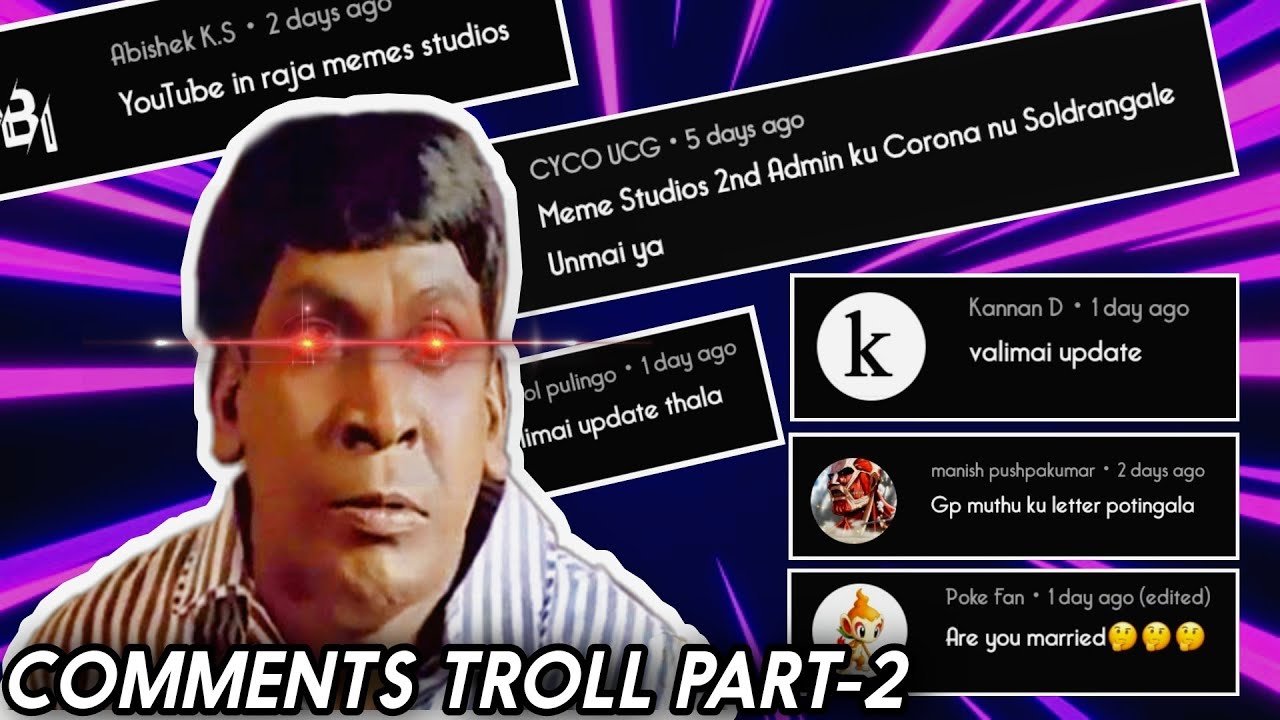 Subscribers Comments Troll Part-2|Meme Studios|Comments Reply - YouTube