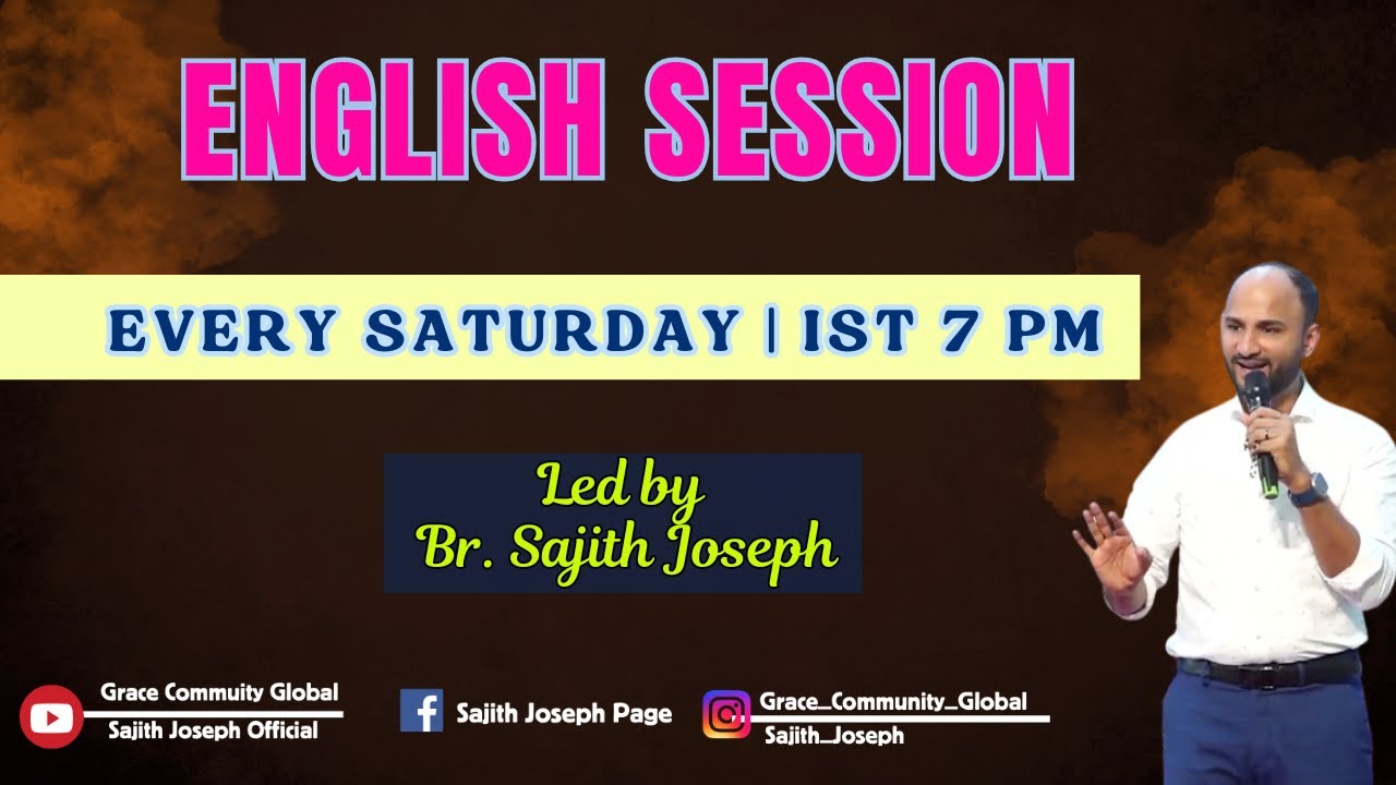 ENGLISH SESSION | BR. SAJITH JOSEPH 2nd NOVEMBER 2024 - YouTube