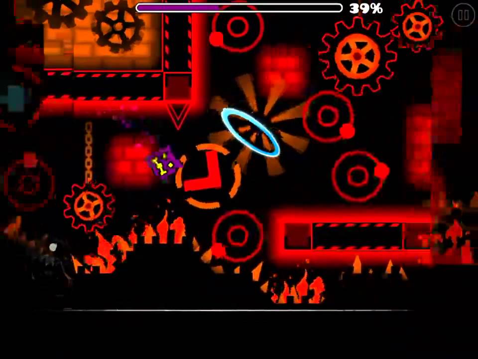 Geometry dash rainbow adventure by:treuchaos all user coins - YouTube