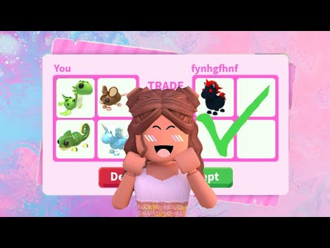 Trading “EXOTICS” in adopt me! - YouTube