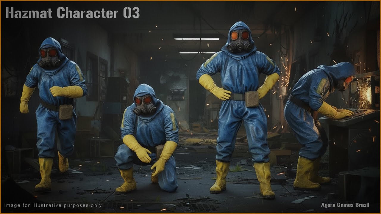 ☣️ Hazmat Character 03 – Rigged for Unreal Engine 5 - YouTube