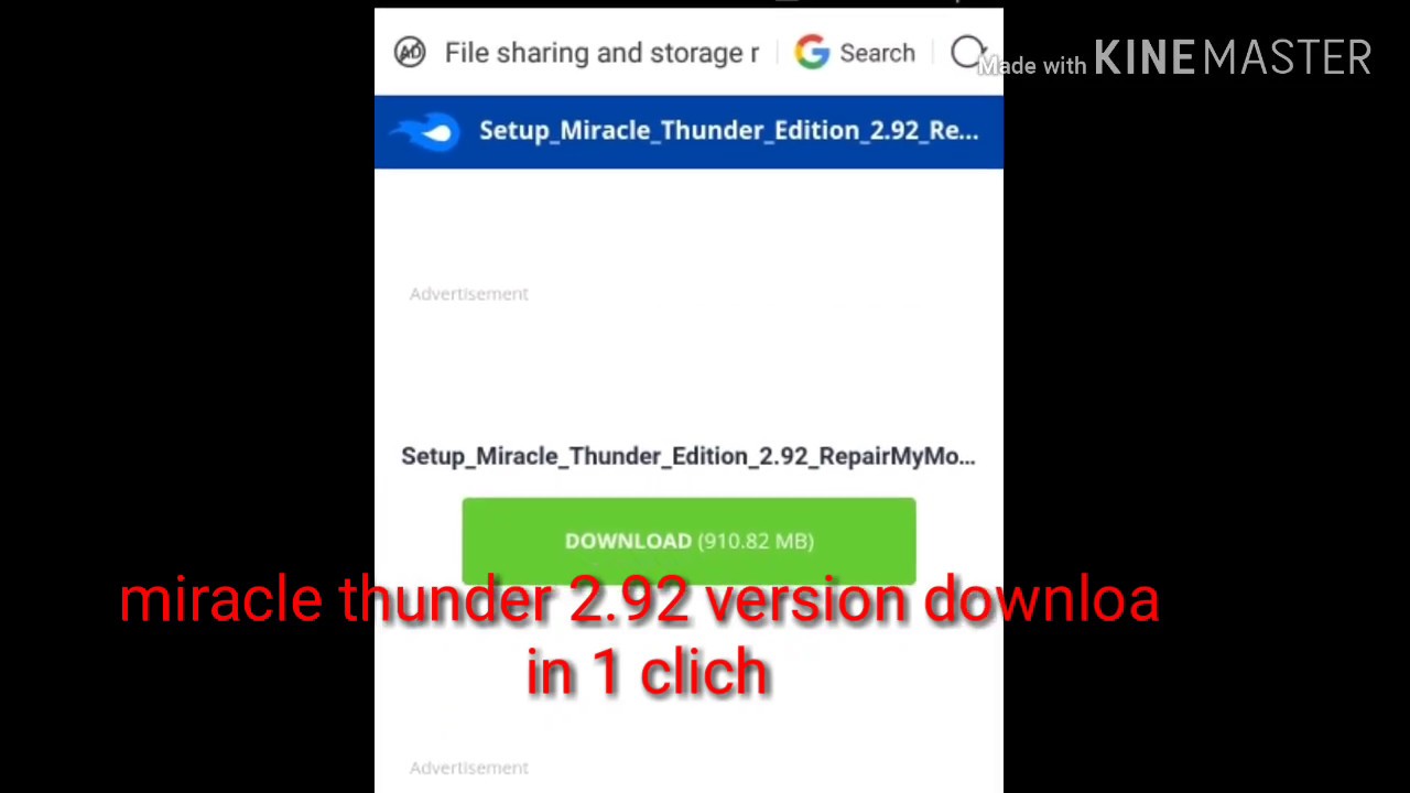 Miracle box thunder 2.92 download mediafire link in discription👇 - YouTube