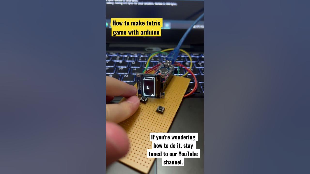 Arduino Tetris Game #arduino #tetris - YouTube