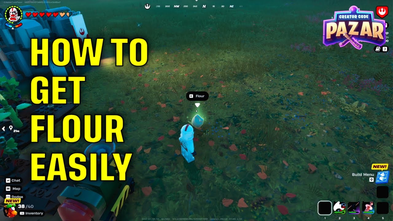 How to Get Flour in Lego Fortnite Quick Guide - YouTube