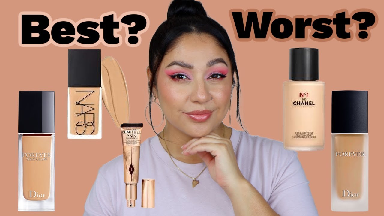 RANKING 5 FOUNDATIONS WORST & BEST - YouTube