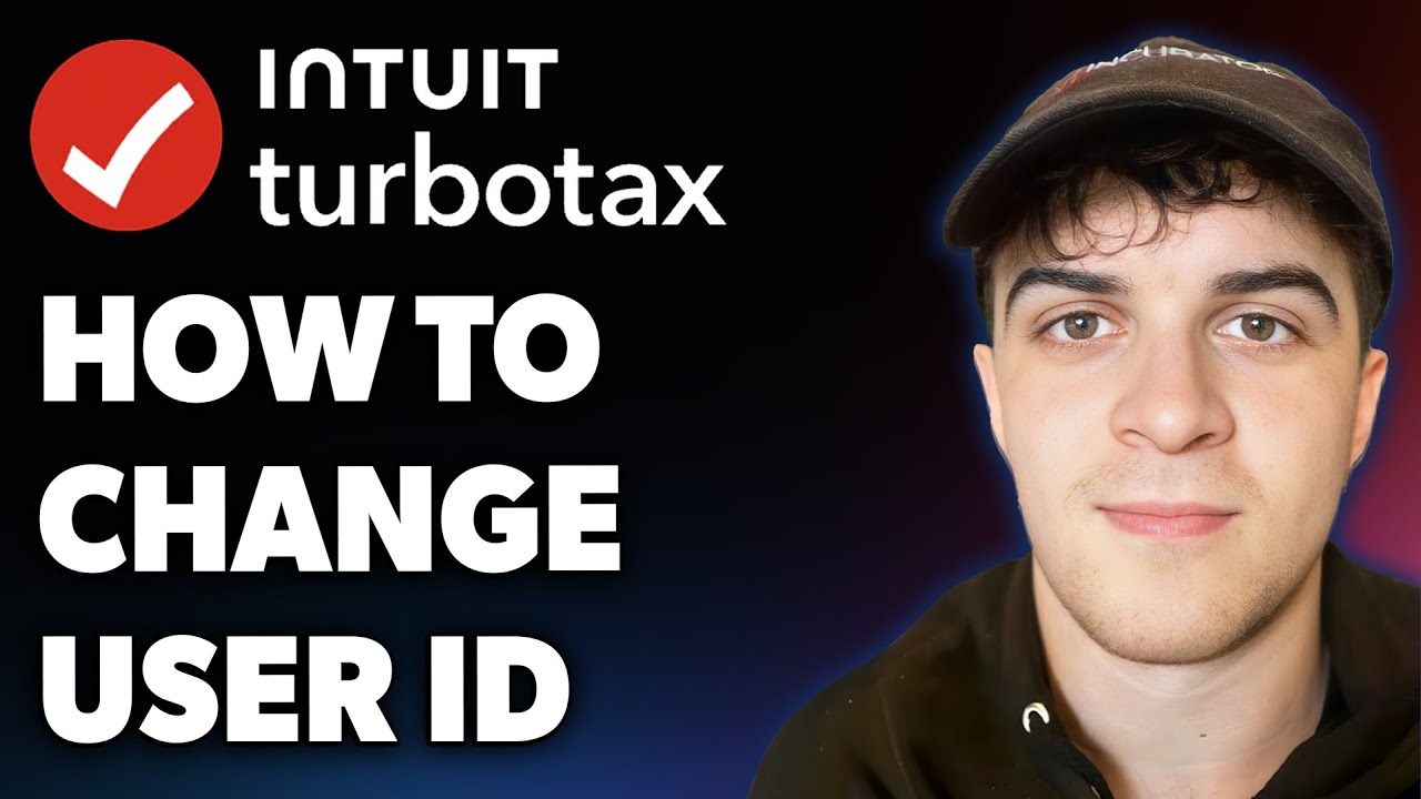 How to Change User Id on Turbotax (Full 2025 Guide) - YouTube
