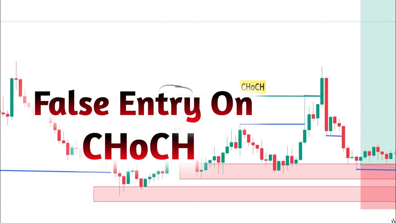 False Entry On CHoCH Explain - YouTube