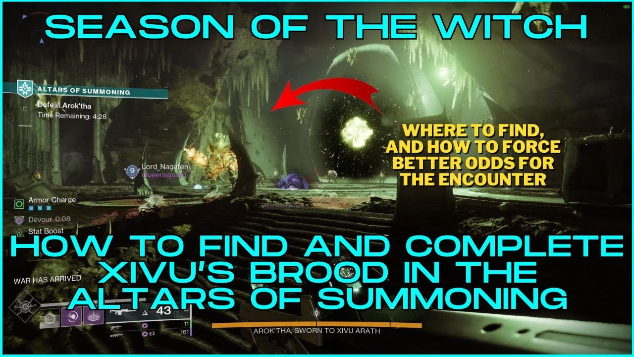 How to Find and Complete the Xivu’s Brood (War Brood) Encounter in the ...