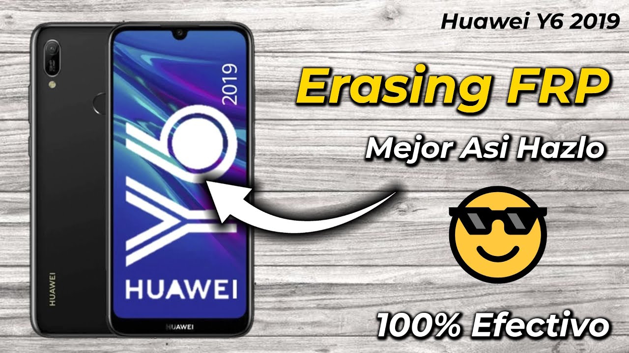 Así Borra La cuenta Huawei Y6 2019 (MRD-LX3) - YouTube