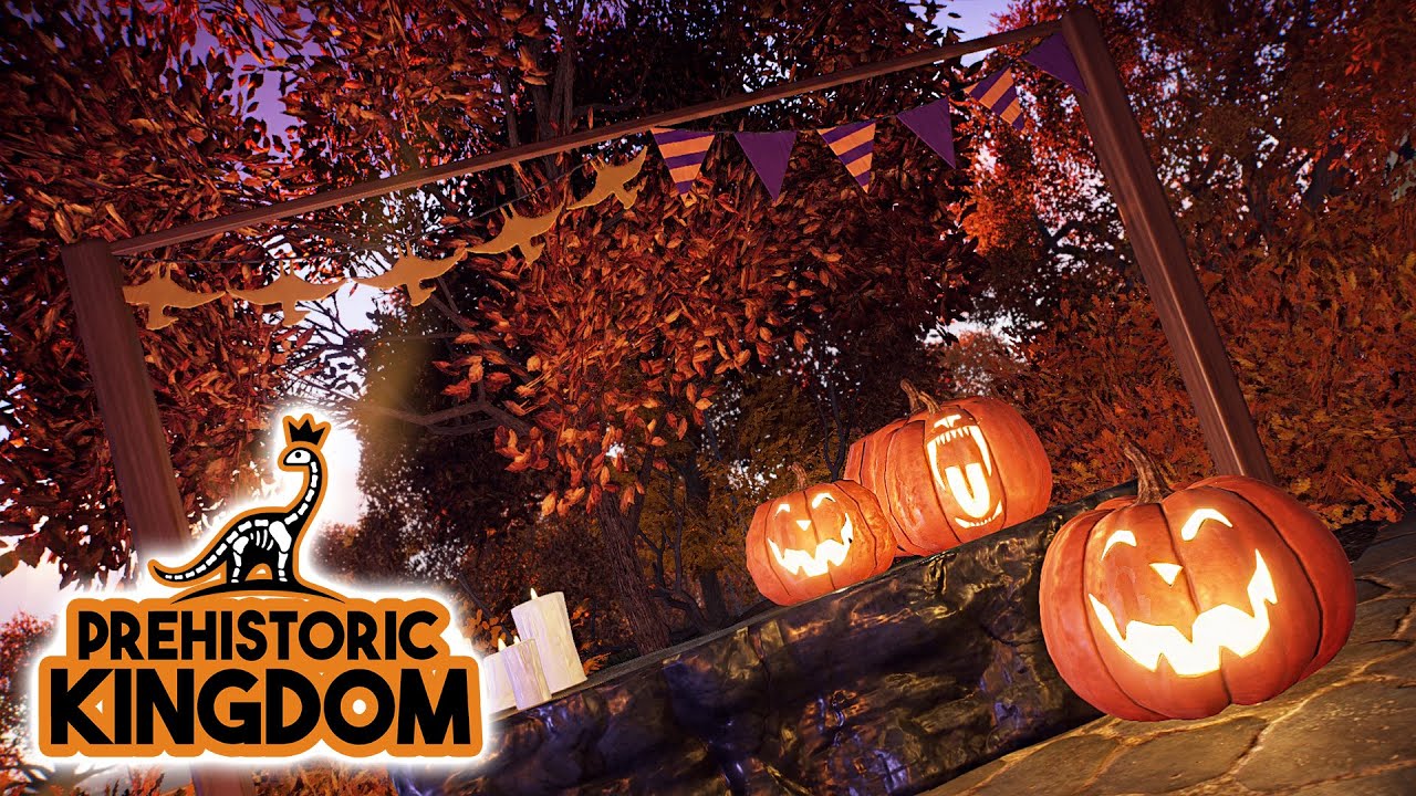 NEW Halloween Items! | Prehistoric Kingdom LIVE - YouTube