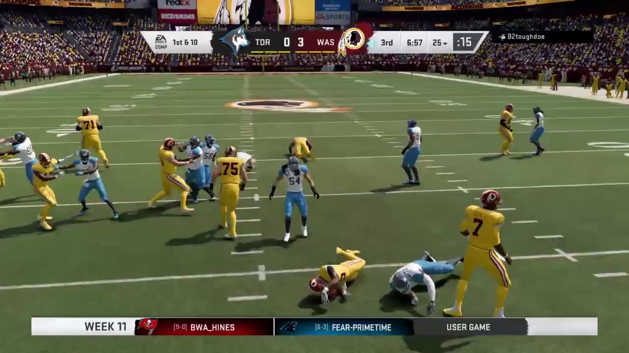 Madden 20 madden bus vs seahawks - YouTube