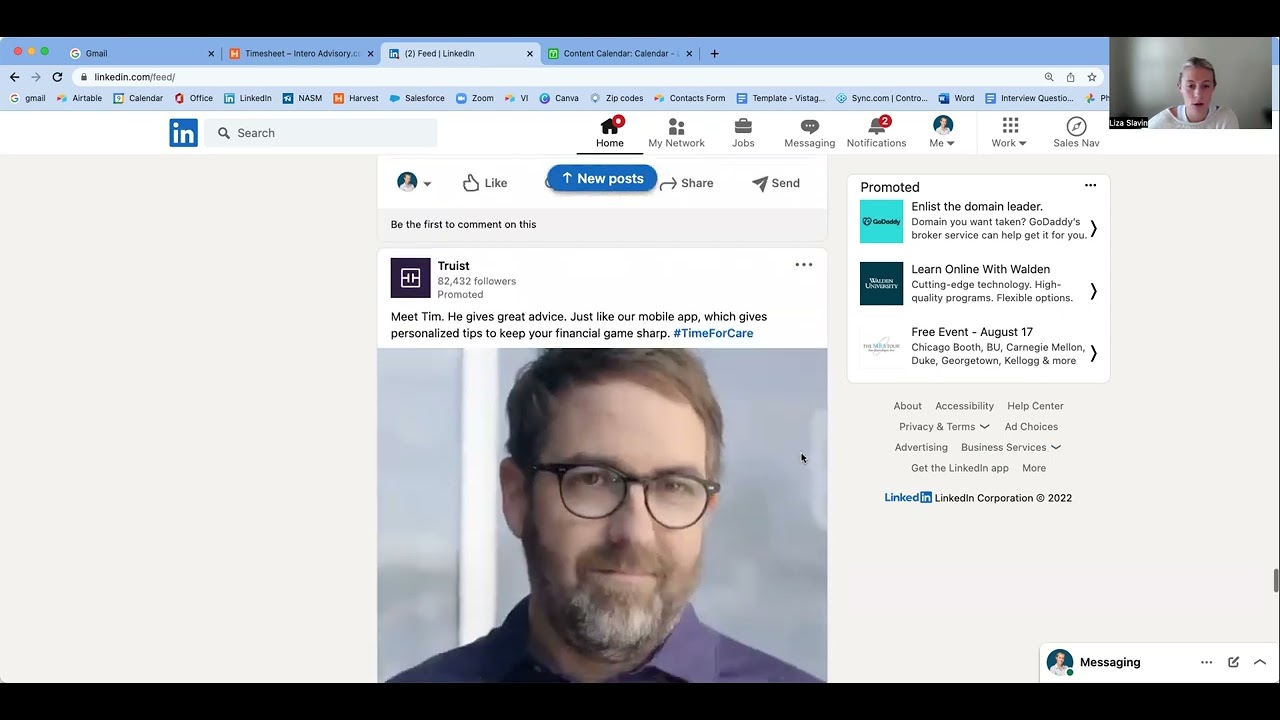 Paid Ads vs Organic Content on LinkedIn - YouTube