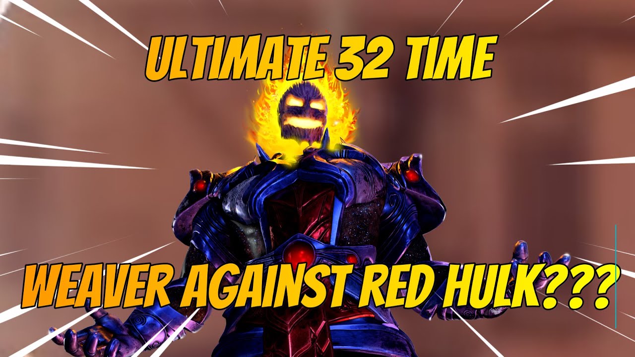 Round 1 - ULTIMATE 32 - WEAVER BEATS RED HULK?? - MSF - YouTube