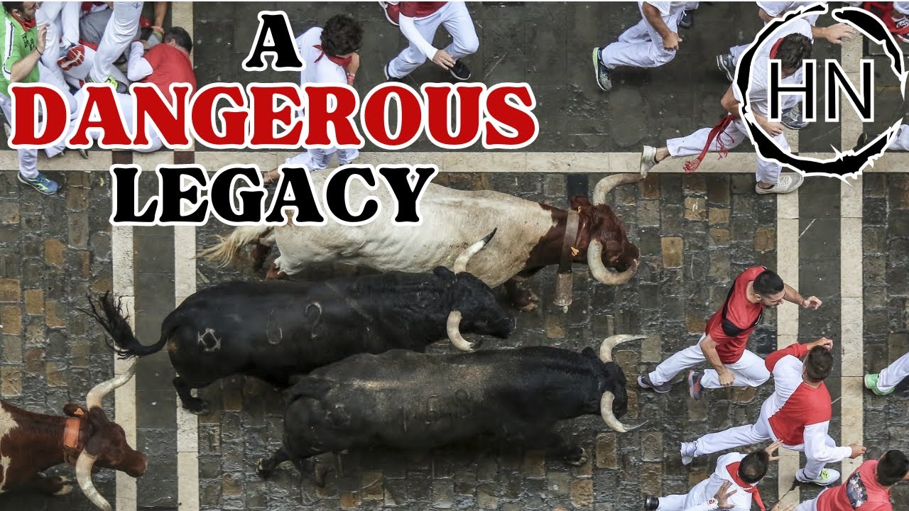 The Running of the Bulls: Pamplona’s Thrilling Chase #history - YouTube