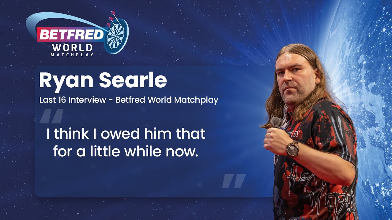 Ryan Searle had never beaten Snakebite on a TV Stage until tonight! - YouTube