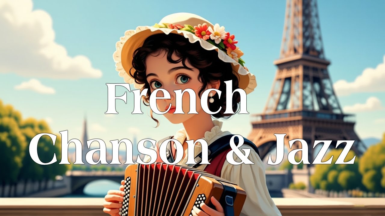 【Playlist #20】French Chanson & Jazz Vibes 🪗 | Elegant Parisian Café ...
