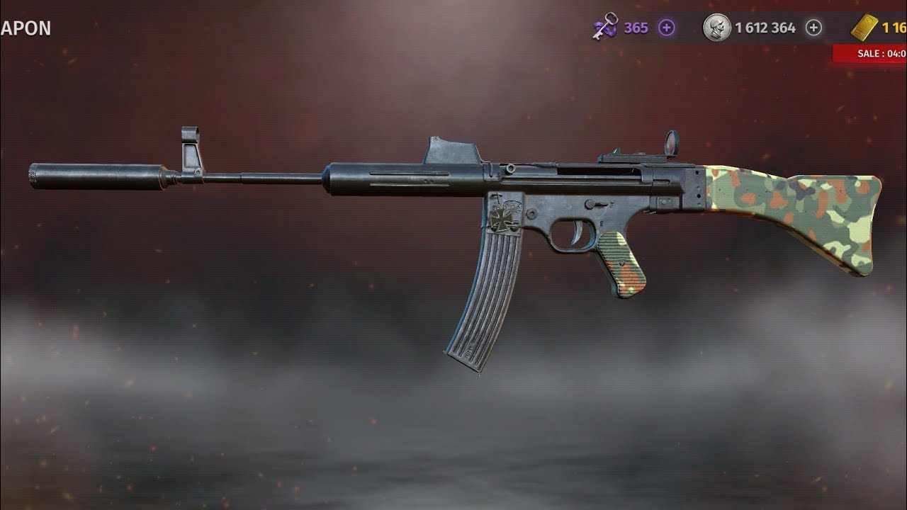 World War 2 Battle Combat Supreme Assault rifle StG45 MAX damage + Full Gadget Gameplay - YouTube