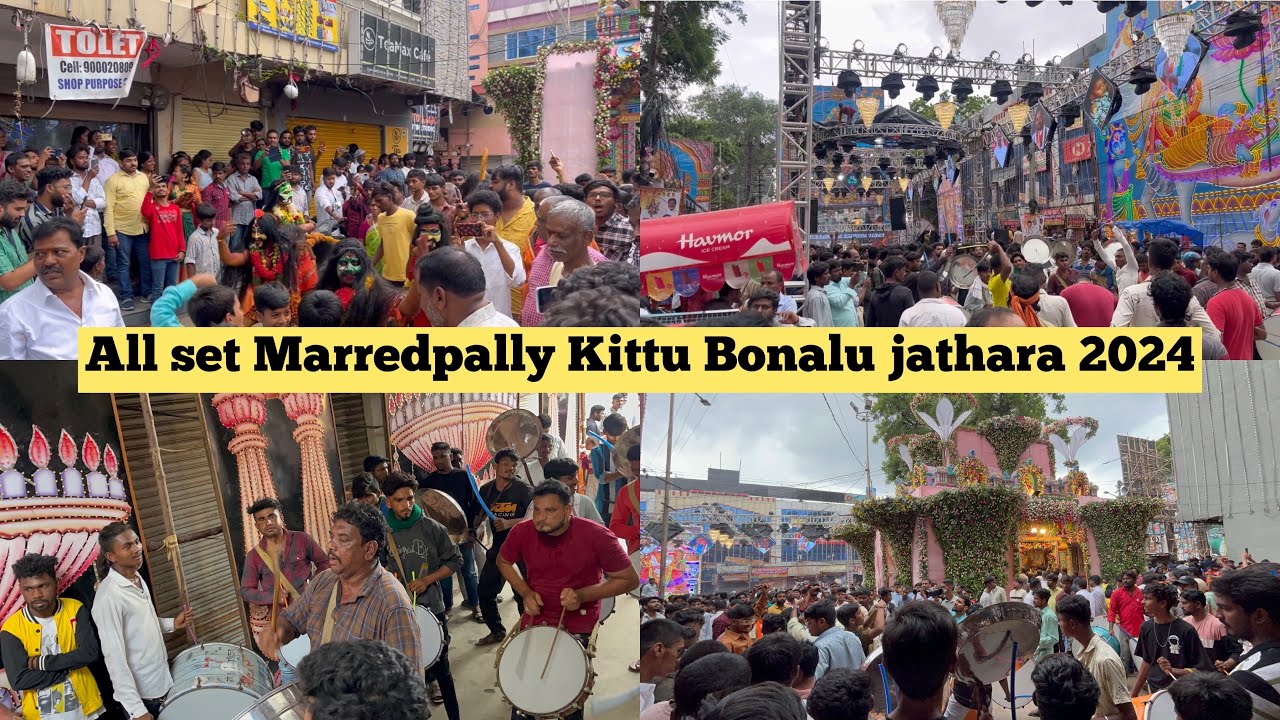 All set Marredpally Kittu Yadav Bonalu 2024 #bonalu2024 #marredpally # ...
