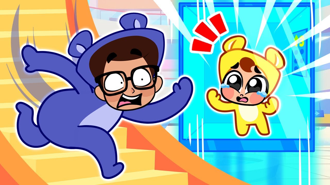 Stay Safe in Elevators! 🛗⚠️ No Jumping 👶 Elevator Safety Rules 🛗 - YouTube