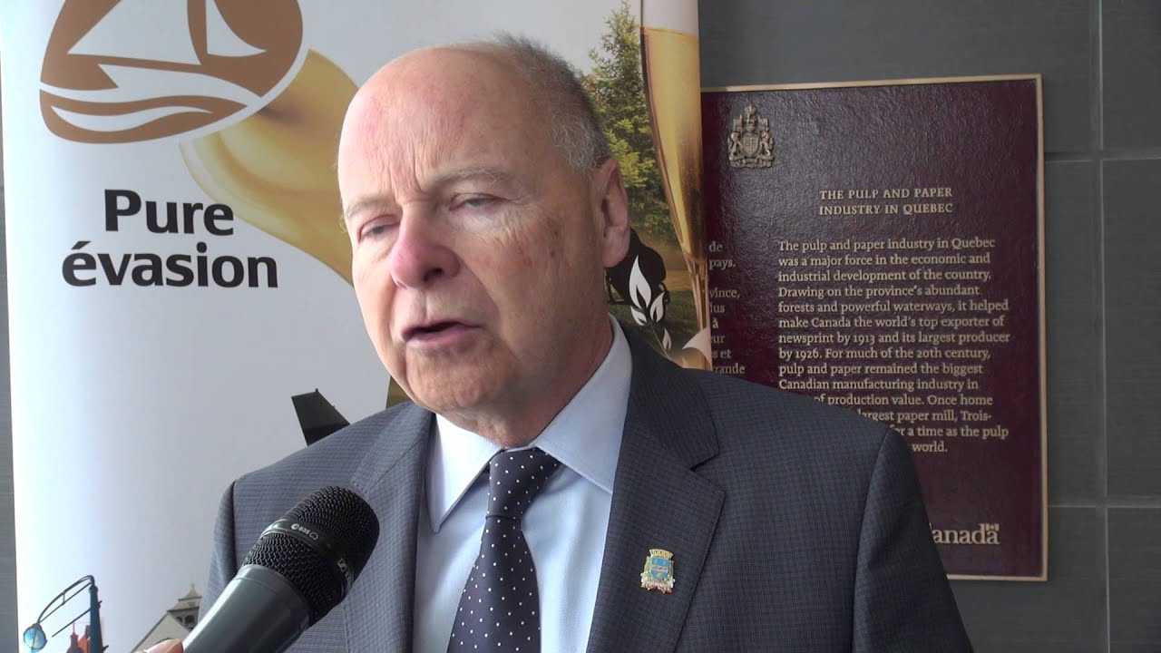 Normand Beaudoin et la rivière St-Maurice - YouTube