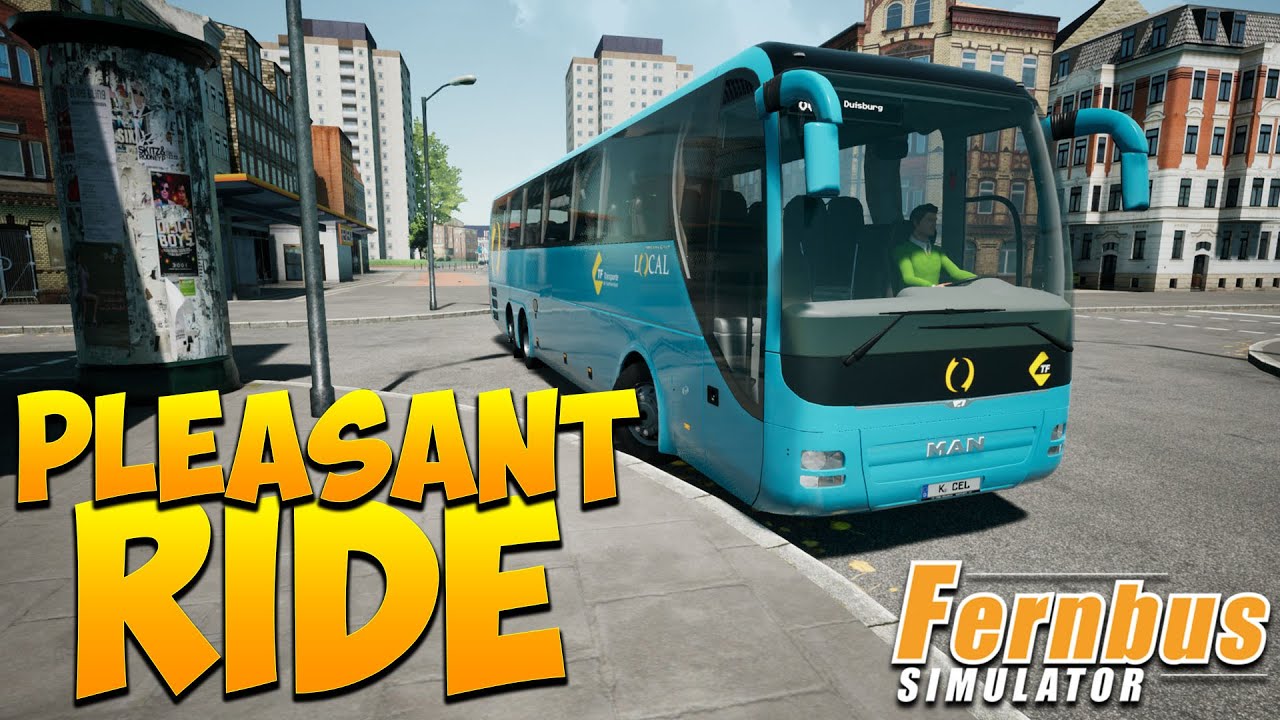 Fernbus Simulator Gameplay | Man Lions Coach | Thrustmaster T300RS ...