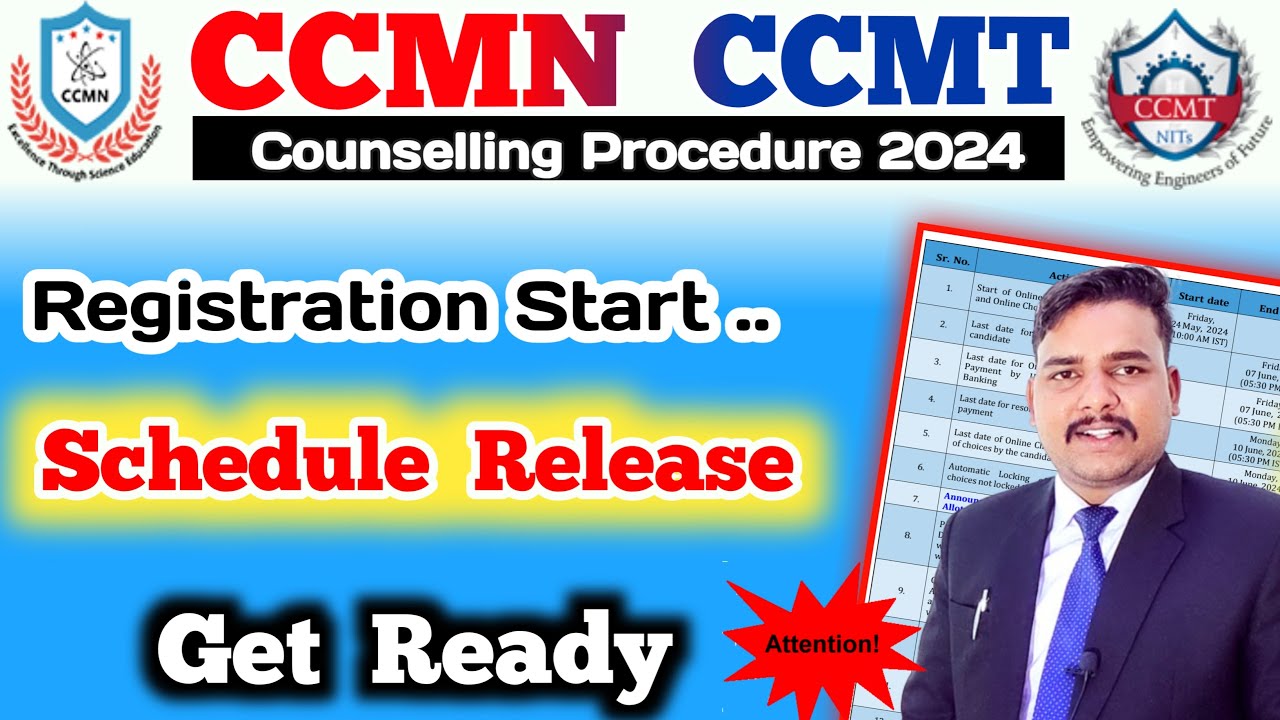 CCMN CCMT Counselling 2024 Schedule Released 🎉 | ccmn 2024 schedule ...