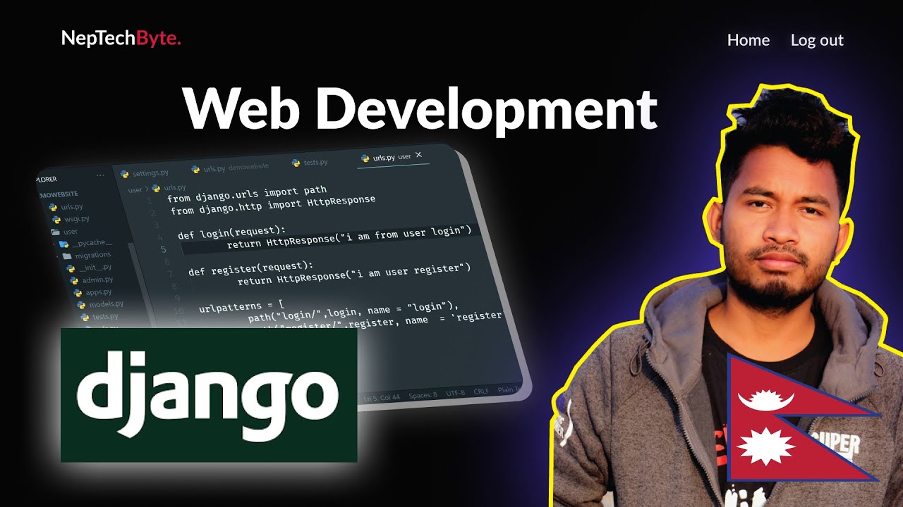 Django Tutorial In Nepali Backend Web Development Part 1 Youtube