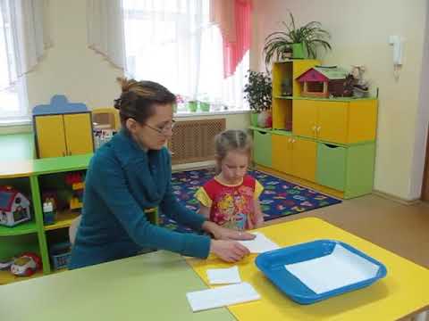 Занятие по методике Монтессори - YouTube