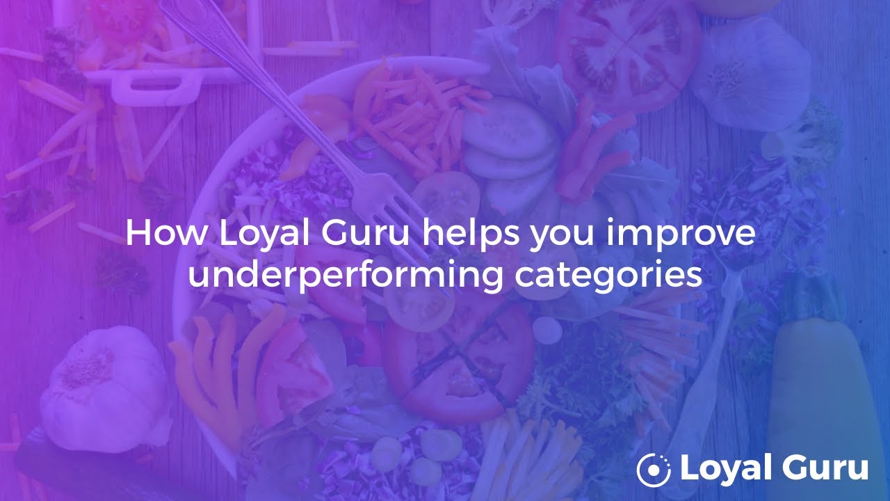 How to improve underperforming categories with Loyal Guru - YouTube