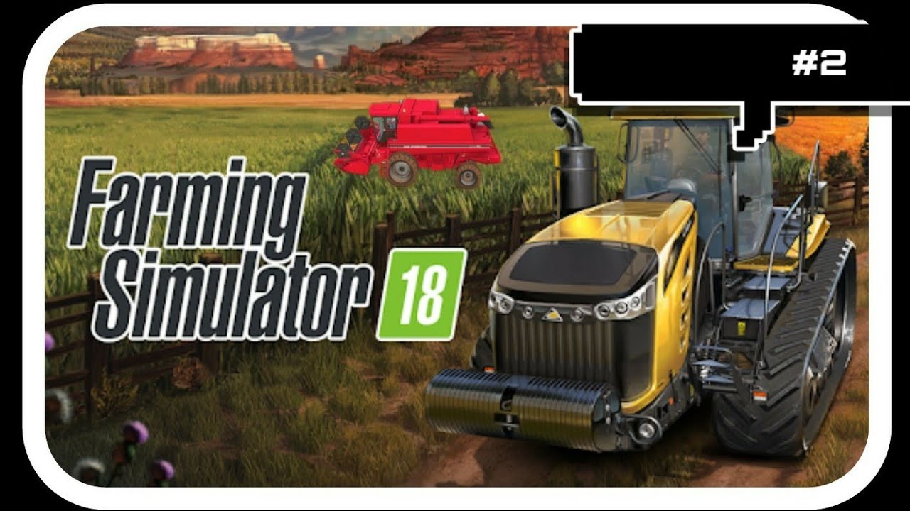 S1 E2/ semage + récolte colza( farming simulator 18) - YouTube