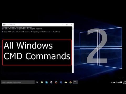 CMD командалары 10-20 | CMD commands windows 10 - YouTube