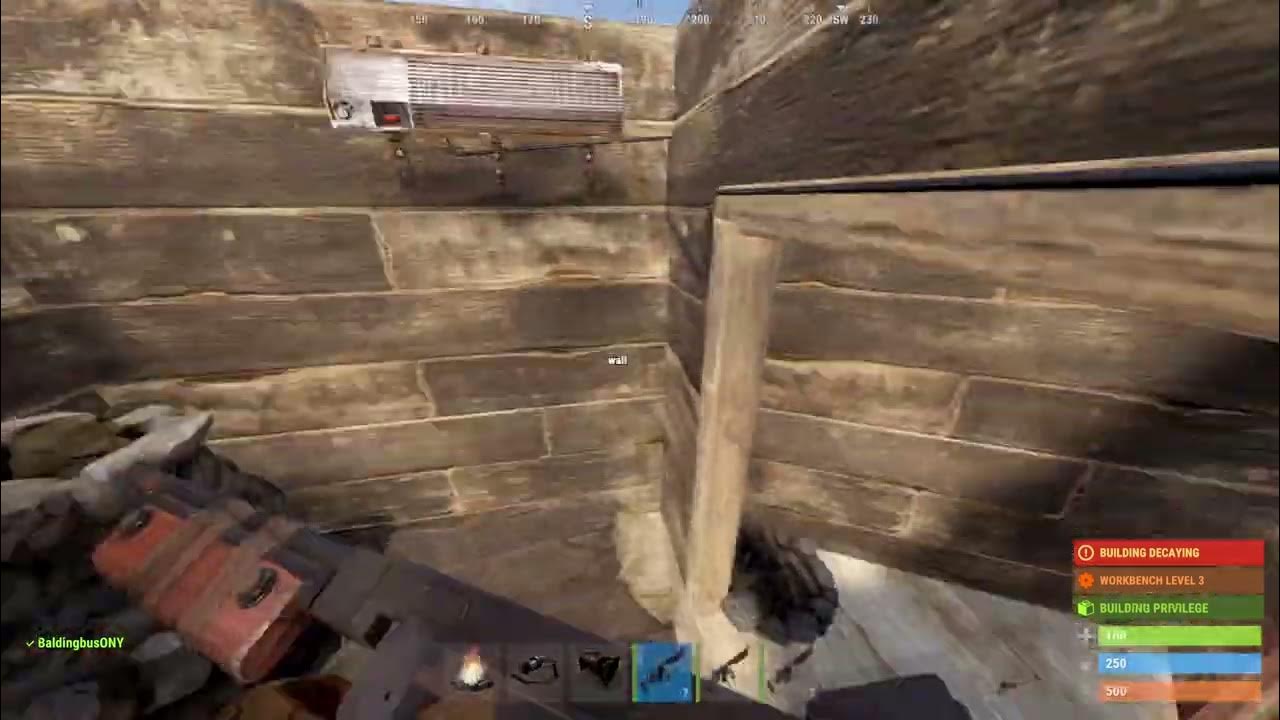 How to Use Weapon Racks in Rust - YouTube