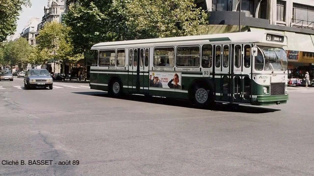 Ligne de Bus RATP 93 - YouTube